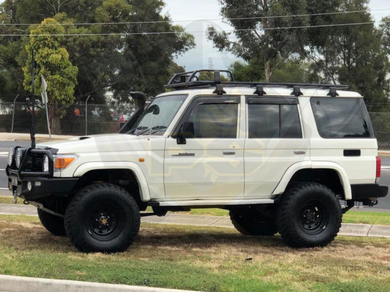 Flares to suit Toyota Landcruiser 76 Series Kit Full Set 2007 Onwards ...