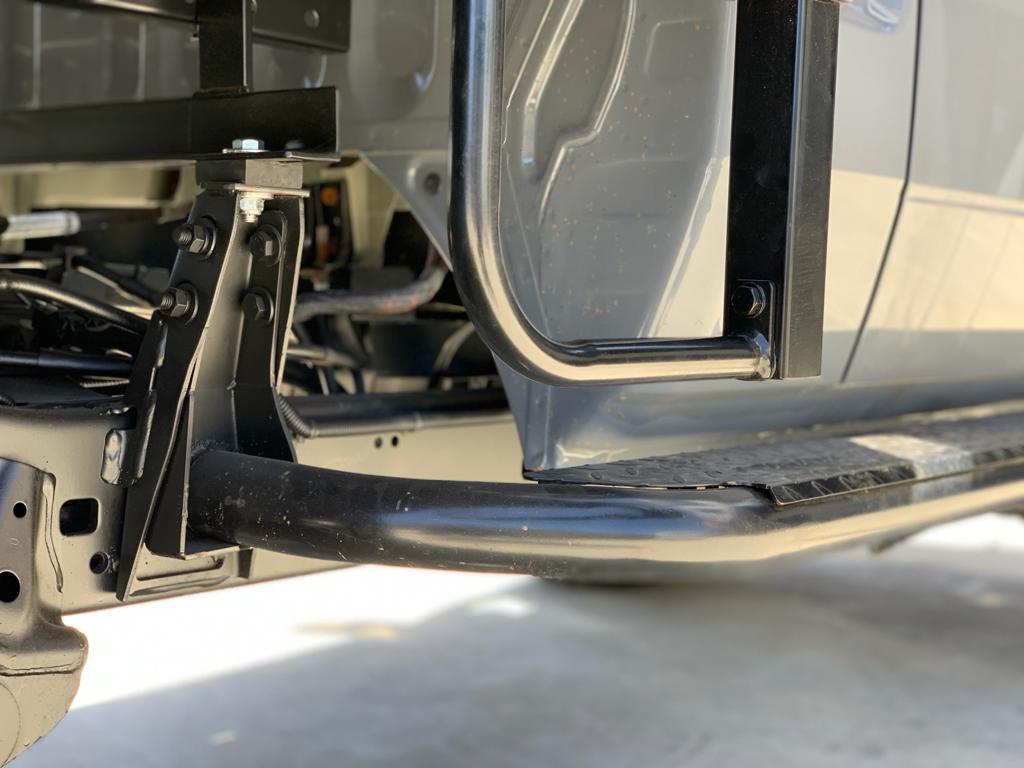 Ps4x4 53mm Brush Bars & Side Steps To Suit 79 Series Landcruiser VDJ79 ...
