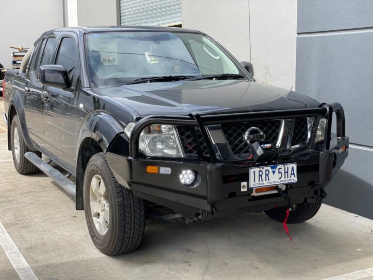 Premium Deluxe 63mm Bull Bar For Nissan Navara D40 Spanish 2005 - 2010 ...