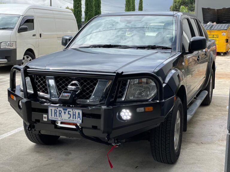 Premium Deluxe 63mm Bull Bar For Nissan Navara D40 Spanish 2005 - 2010 ...
