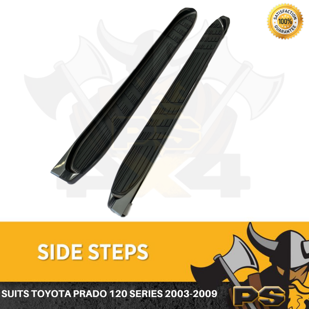 Side Steps to suit Toyota Prado 120 Series 2003-2009 Running Boards | PS4X4