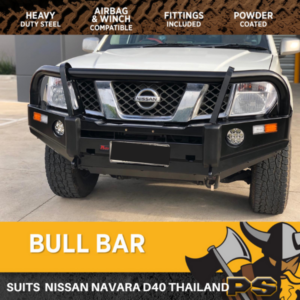 Premium Deluxe 63mm Bull Bar For Nissan Navara D40 Thailand 2008-2015 ...
