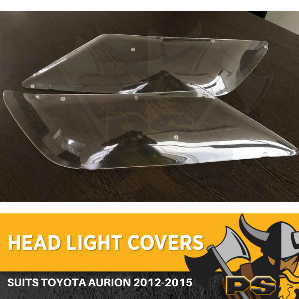 Headlight Covers Lamp Protectors to suit a Toyota Aurion 2012-2015 | PS4X4
