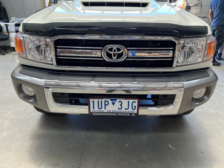 Bonnet Protector to suit Toyota Landcruiser 70 76 78 79 Series GXL 2017 ...