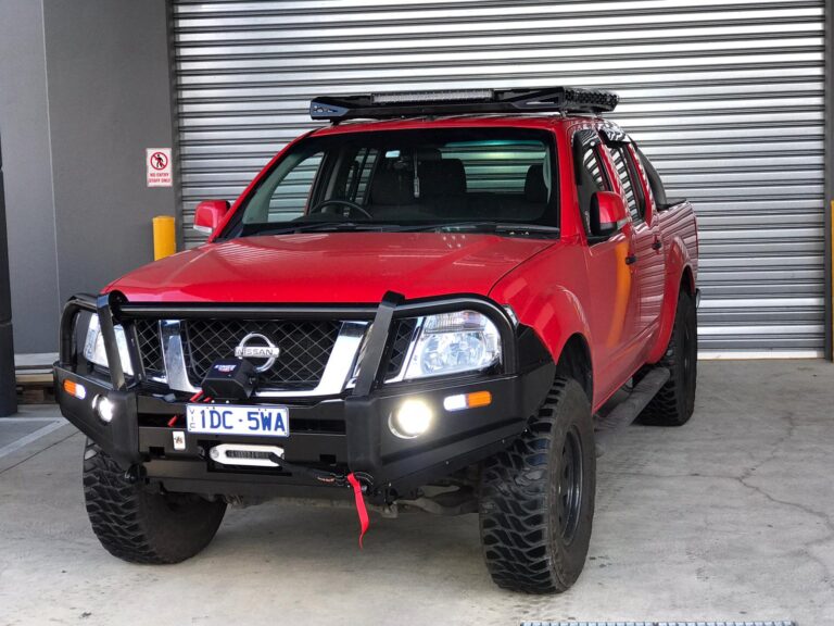 Premium Deluxe 63mm Bull Bar For Nissan Navara D40 Spanish 2010 - 2015 ...
