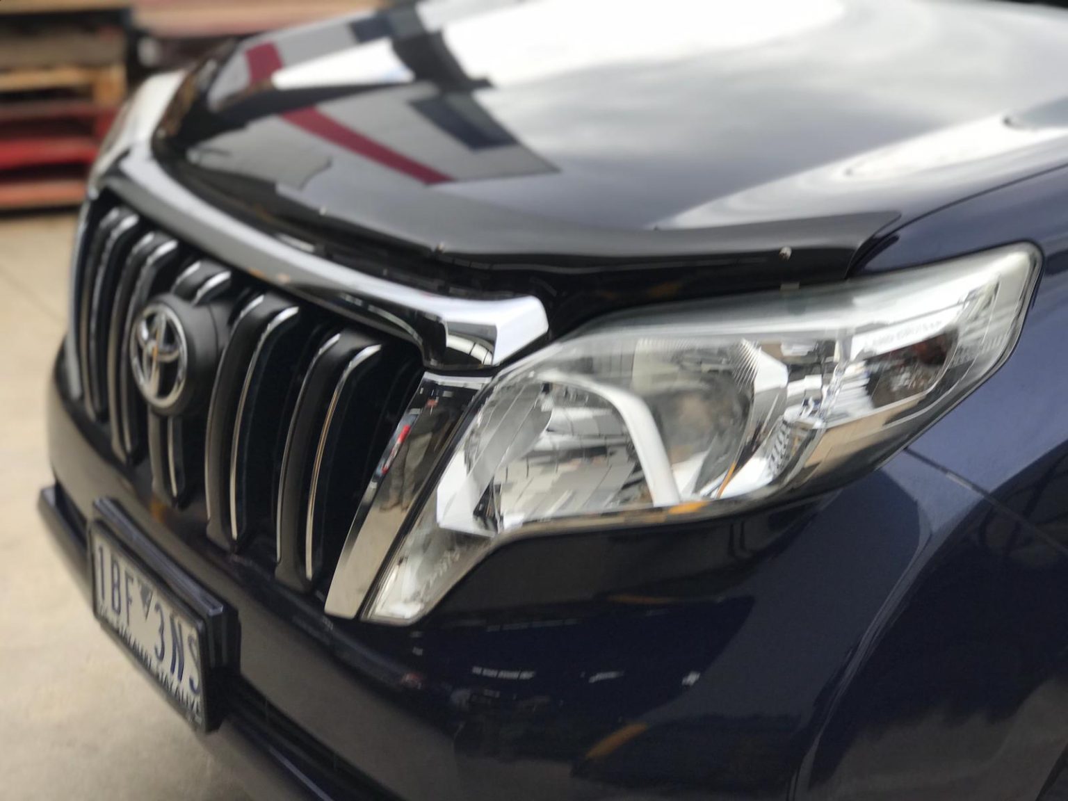 Bonnet Protector to suit Toyota Prado 150 Series 2013 - 2017 Tinted ...