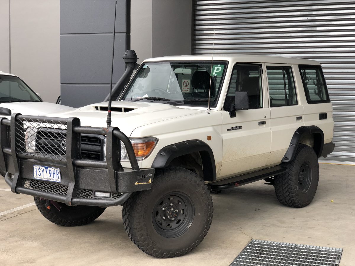 Flares to suit Toyota Landcruiser 76 Series Kit Full Set 2007 Onwards ...