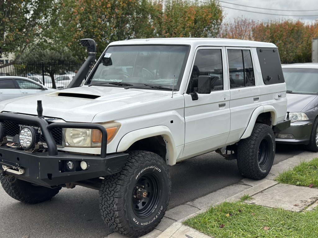 Flares to suit Toyota Landcruiser 76 Series Kit Full Set 2007 Onwards ...