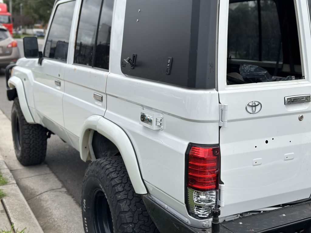 Flares to suit Toyota Landcruiser 76 Series Kit Full Set 2007 Onwards ...