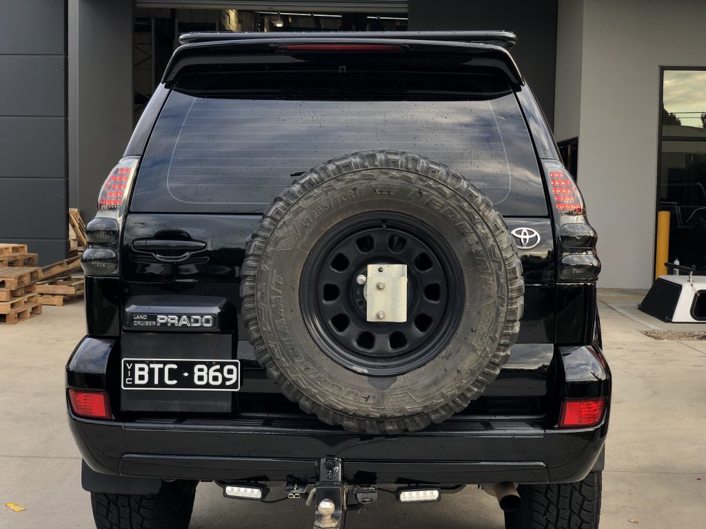 Ps4x4 BLACK SMOKED LED REPLACEMENT TAIL LIGHTS TO SUIT TOYOTA ...