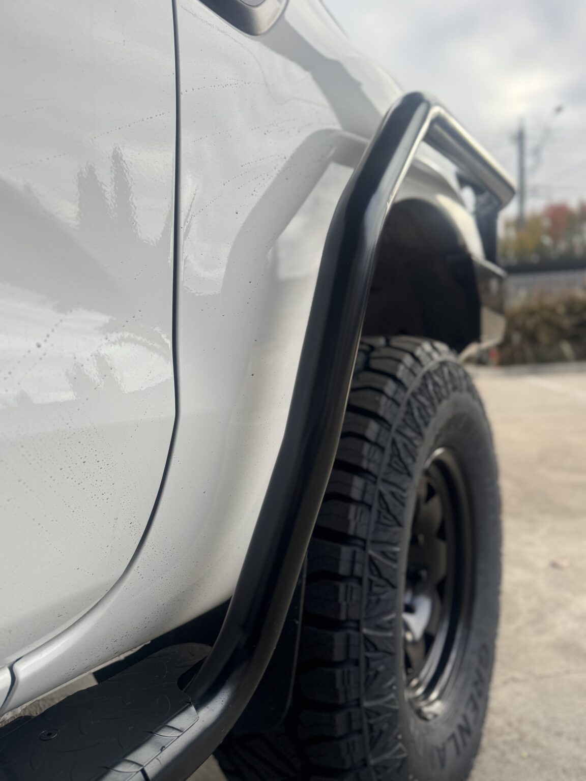 Ford Ranger Space Cab Rock Sliders Black Steel Side Steps + Rail Bar ...