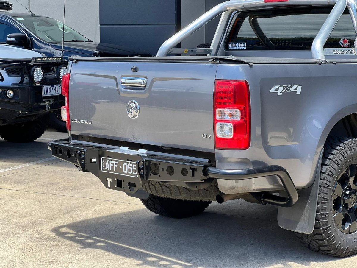 Heavy Duty Rear Step Tow Bar Bumper For Holden Colorado RG 2012 - 2020 ...