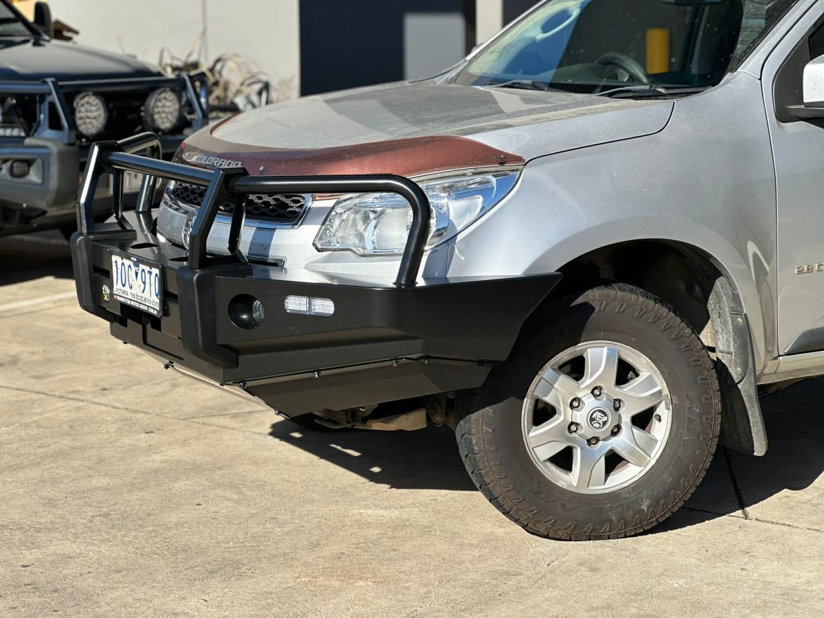 PS4X4 Deluxe Bull Bar For Holden Colorado RG 2012 - 2016 Steel Winch ...