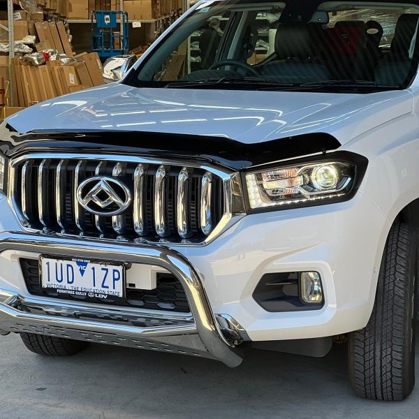 PS4X4 Rear Bar Dual Spare Wheel Carrier to suit Mitsubishi Pajero NM NP ...