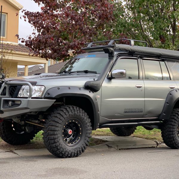 PS4X4 Rear Bar Dual Spare Wheel Carrier to suit Mitsubishi Pajero NM NP ...