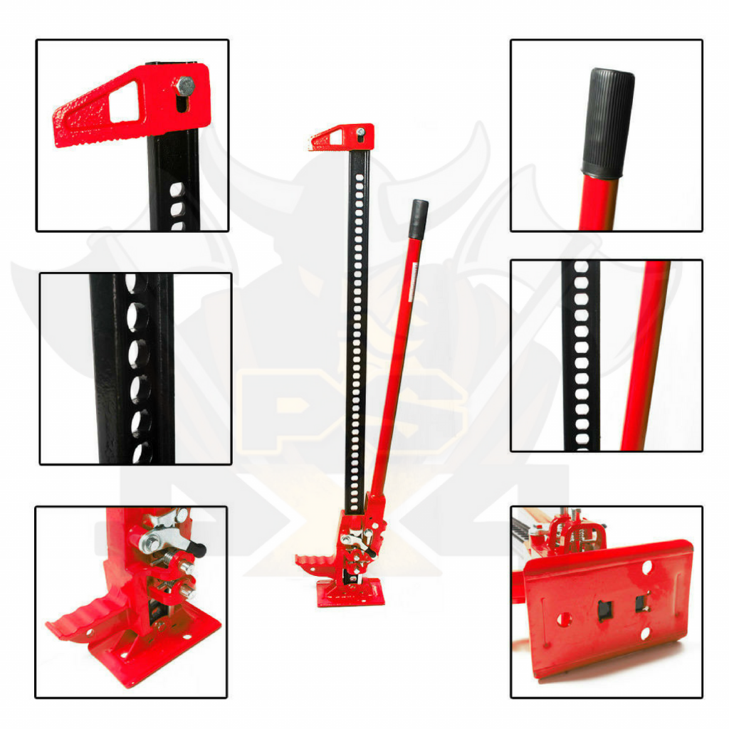 COMBO MAX TRACK + 48 INCH 3000KG HIGH LIFT JACK BUNKER INDUST Pair 10T ...