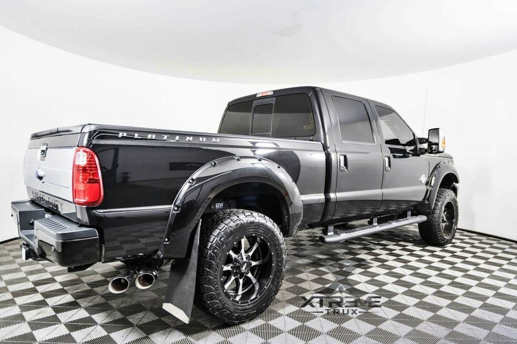 PS4X4 Fender Flares For 2011 - 2016 Ford F250 F350 Super Duty Pocket ...