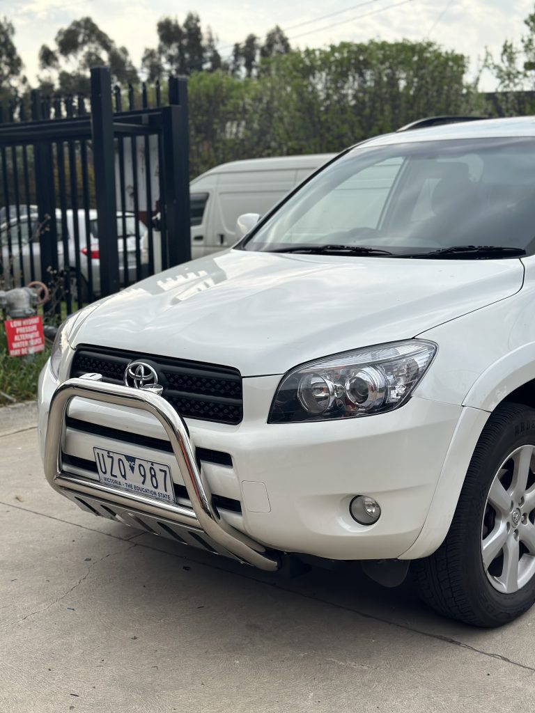 Nudge Bar 3" Stainless Steel Grille Guard to suit Toyota Rav4 RAV 4 06 ...