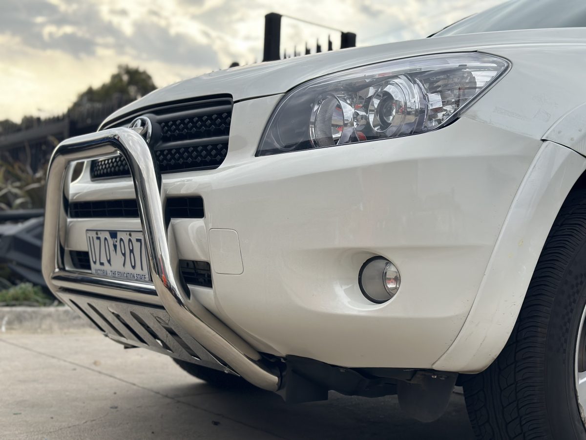 Nudge Bar 3" Stainless Steel Grille Guard to suit Toyota Rav4 RAV 4 06 ...