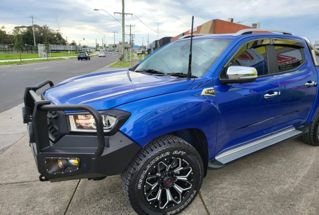 PS4X4 Bull Bar to suit LDV T60 Winch Compatible Steel Heavy Duty 3 loop ...