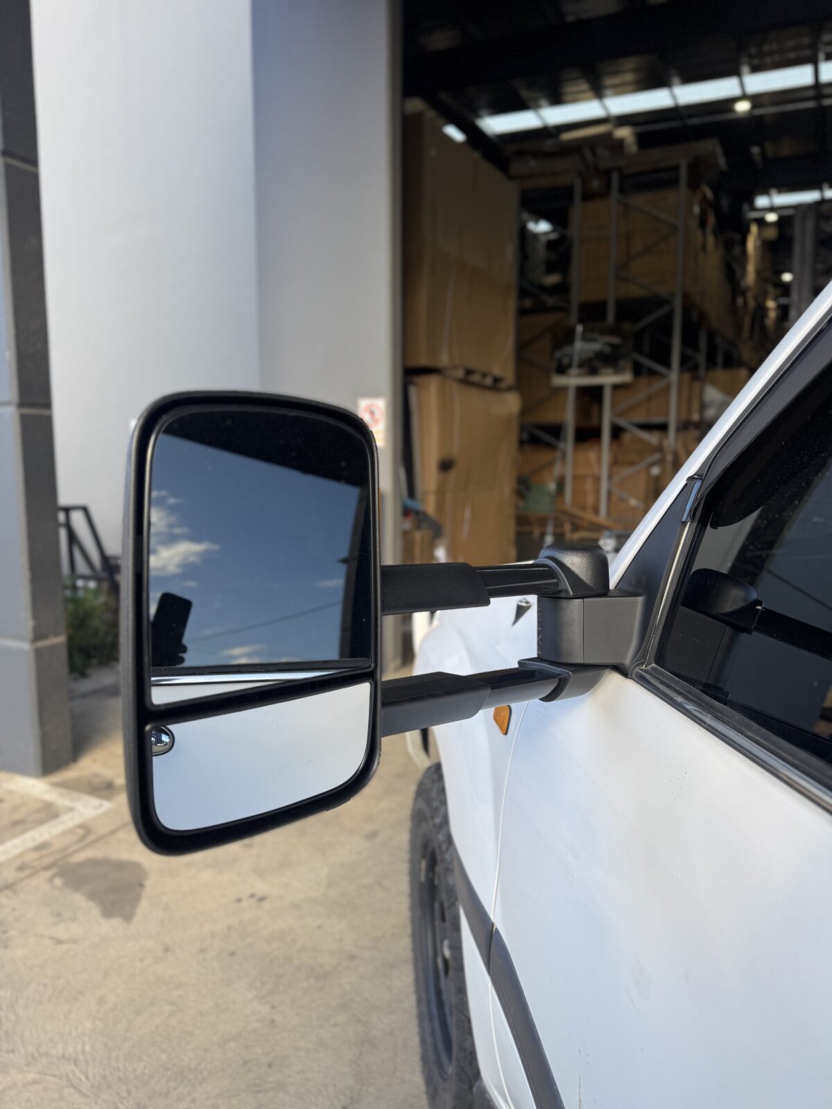 EXTENDED TOWING MIRRORS ELECTRIC TO SUIT TOYOTA LANDCRUISER 100 105 ...