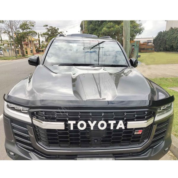 Bonnet Protector Tinted Guard to suit Toyota Landcruiser LC 300 Series ...