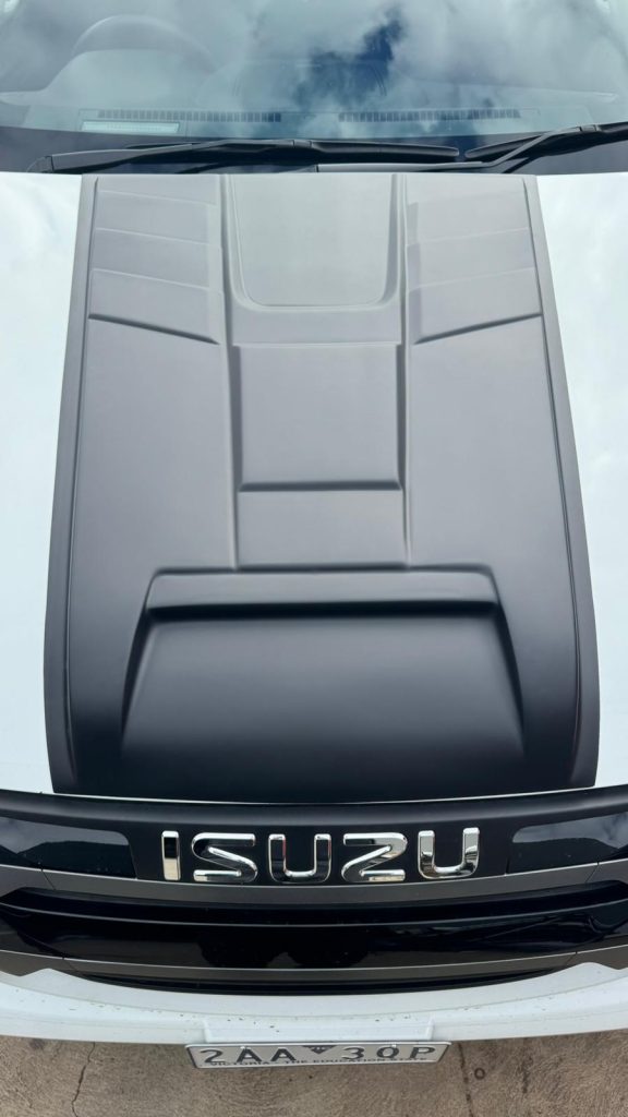 Matte Black Bonnet Scoop For Isuzu D-max D Max 2020 - 2024 Ute | PS4X4