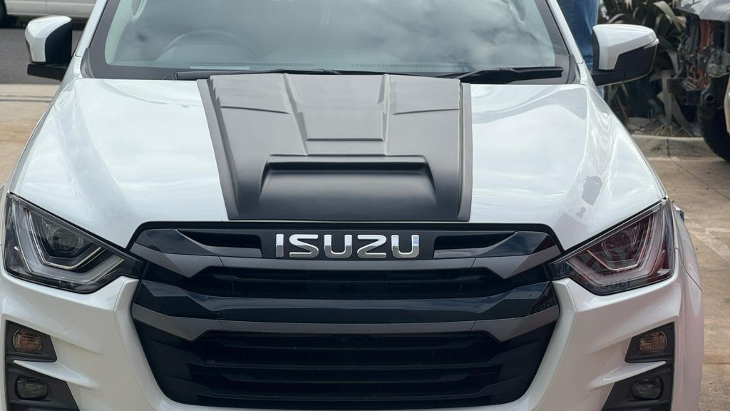 Matte Black Bonnet Scoop For Isuzu D-max D Max 2020 - 2024 Ute | PS4X4
