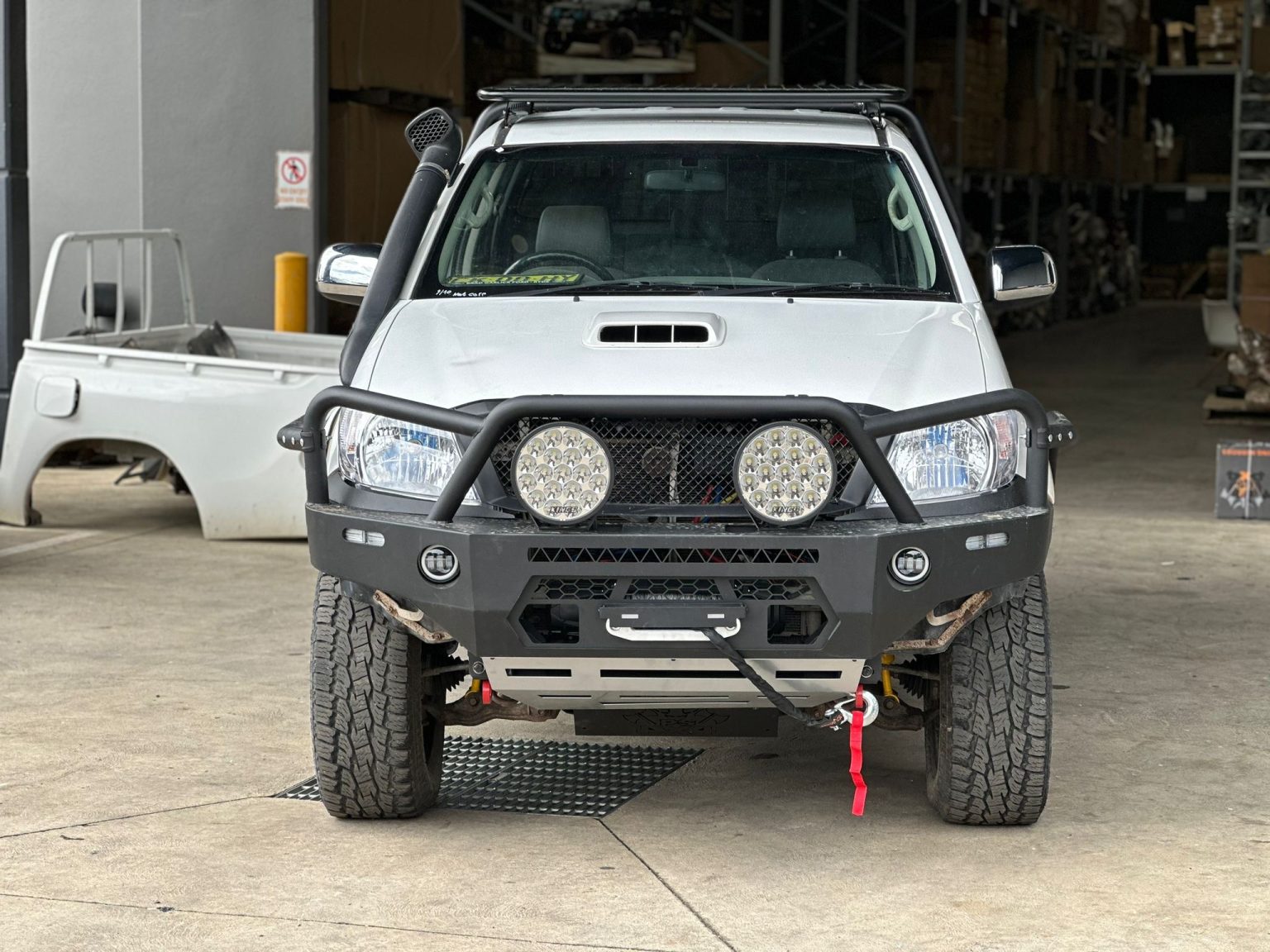 The Prodigy Deluxe Bull Bar To Suit Toyota Hilux 2005-2011 N70 | PS4X4