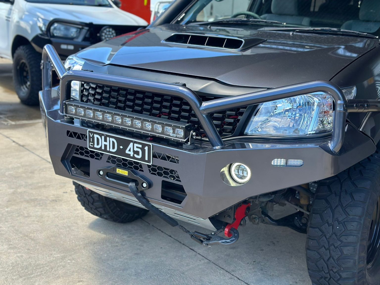 The Prodigy Deluxe Bull Bar To Suit Toyota Hilux 2011-2015 N70 - PS4X4