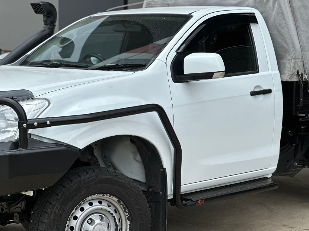 Heavy Duty Side Steps & Brush Rail Bars suit Single Cab Isuzu D-Max ...