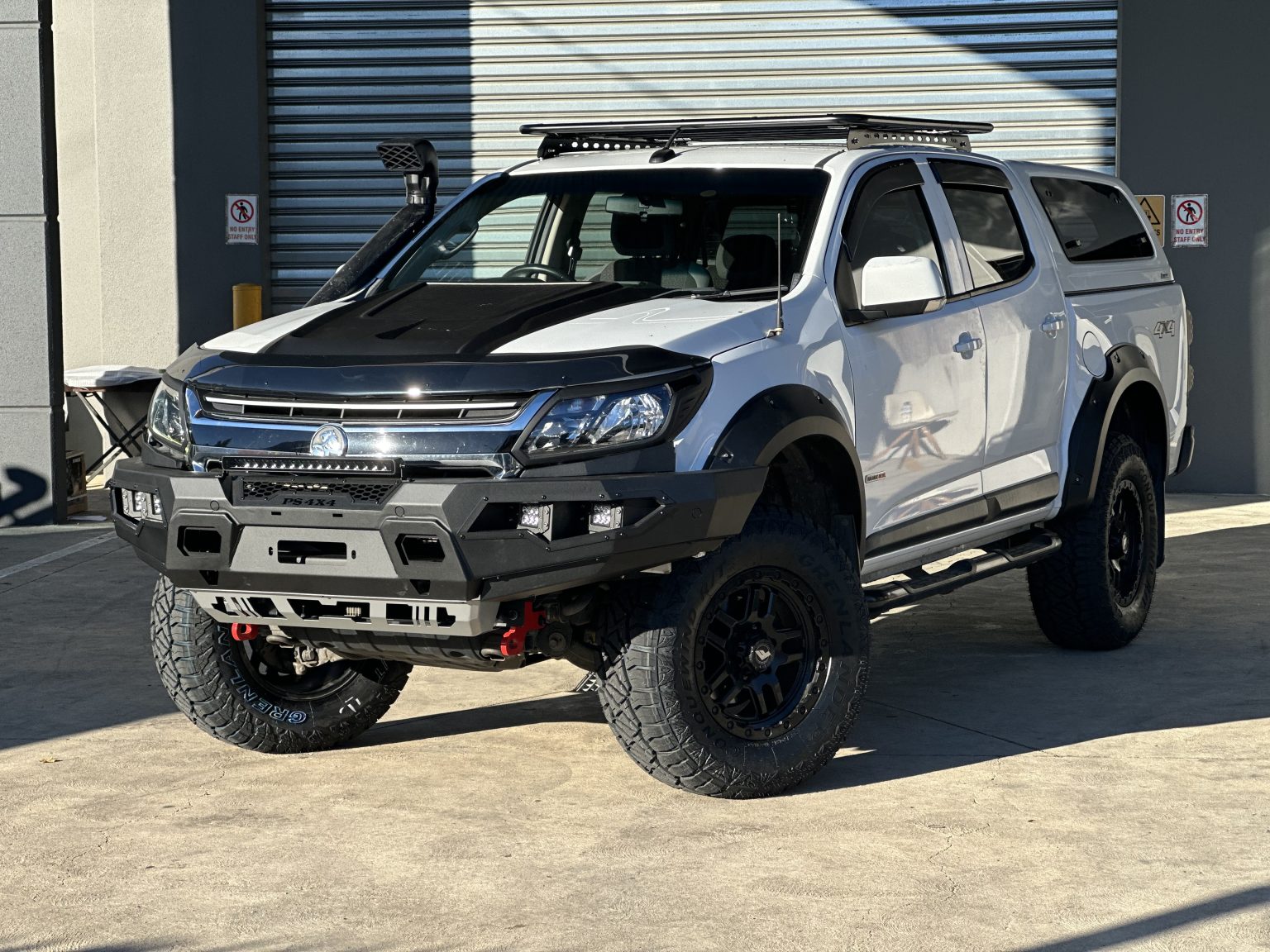 Odin Rocker bar Bull Bar For Holden Colorado 2016 - 2020 Winch ...