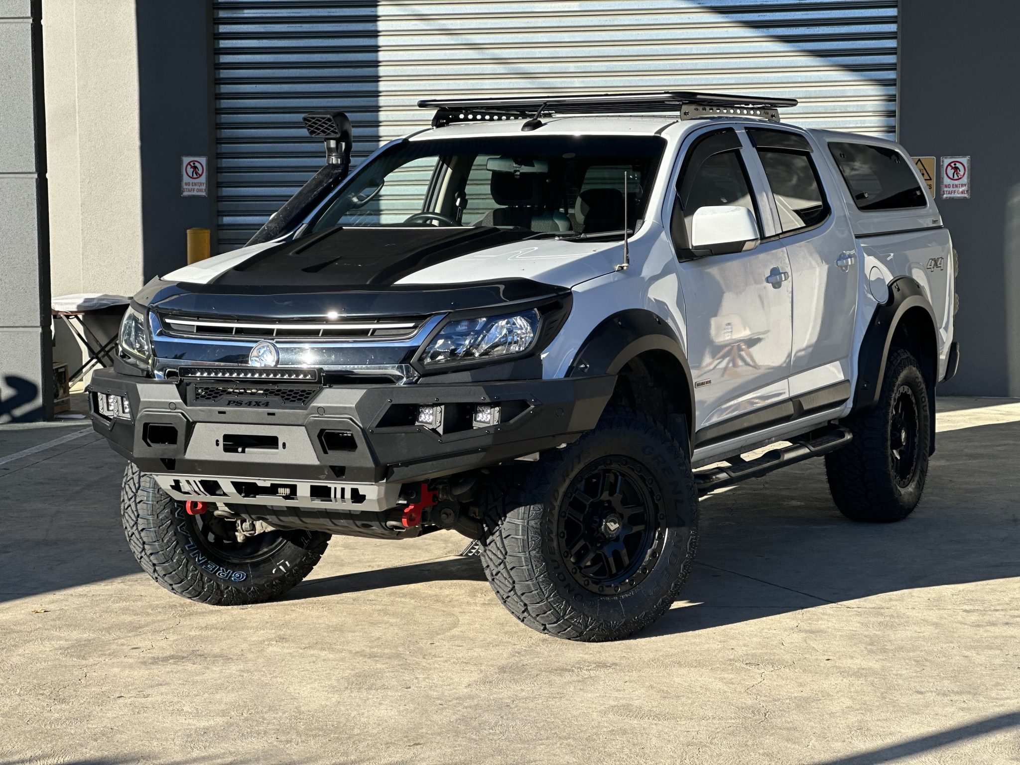 Odin Rocker bar Bull Bar For Holden Colorado 2016 - 2020 Winch ...